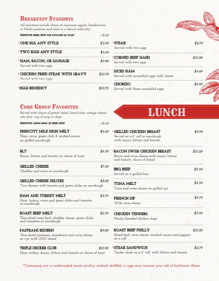 Menu – That Apple Pan